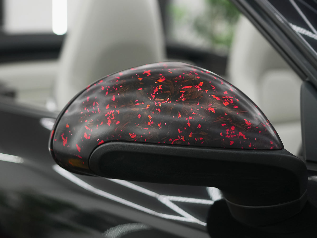 WRPD. Shappire Metallic Forged Carbon Fibre Vinyl Wrap - Car Wrapping ...