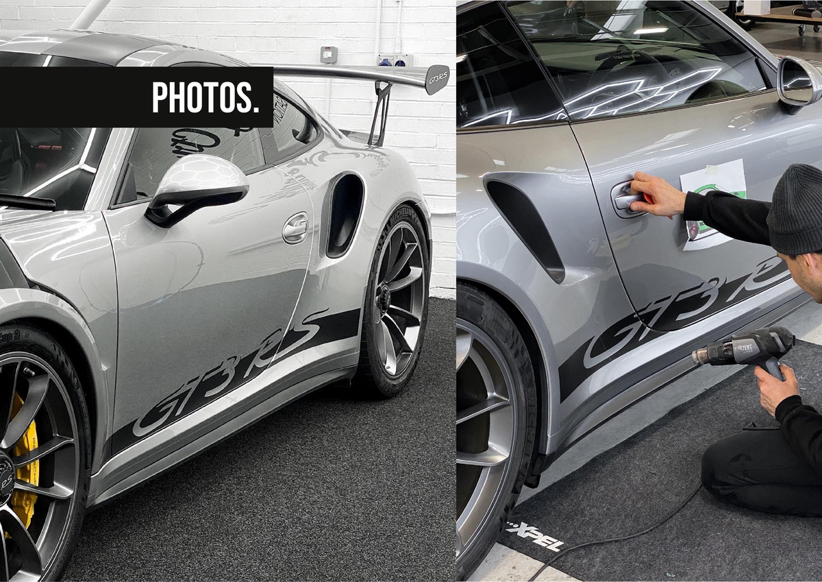 Porsche GT3RS Vinyl Decal Kits - The Vinyl Wrapping Co. – WRPD INC.