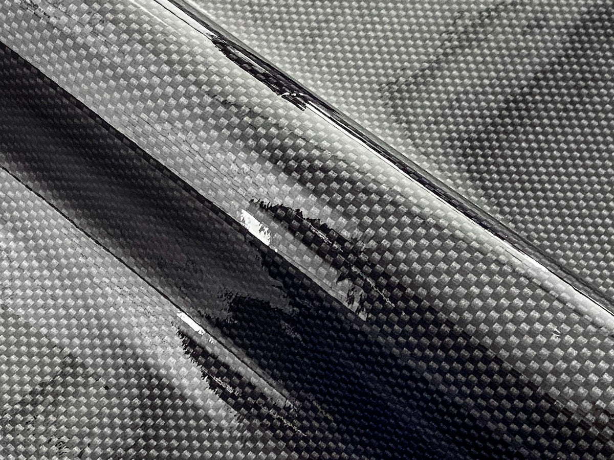 WRPD. 1x1 Twill Weave Black Carbon Fibre Vinyl Wrap - Car Wrapping Film ...