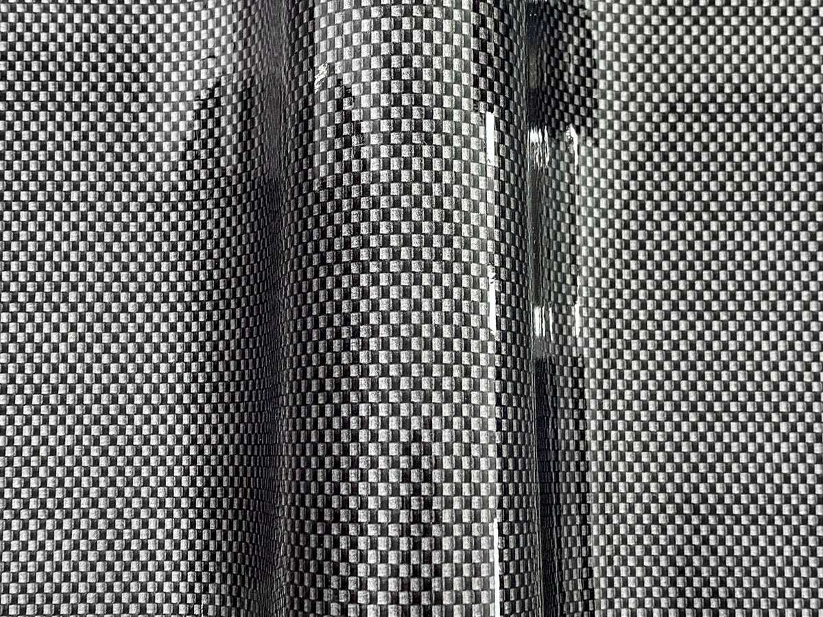 WRPD. 1x1 Twill Weave Grey Carbon Fibre Vinyl Wrap - Car Wrapping Film ...