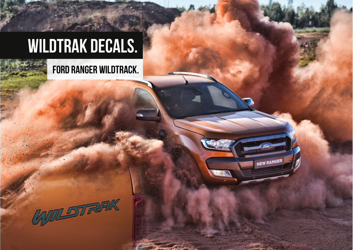Ford Ranger Wildtrak Vinyl Decals - The Vinyl Wrapping Co. – WRPD INC.