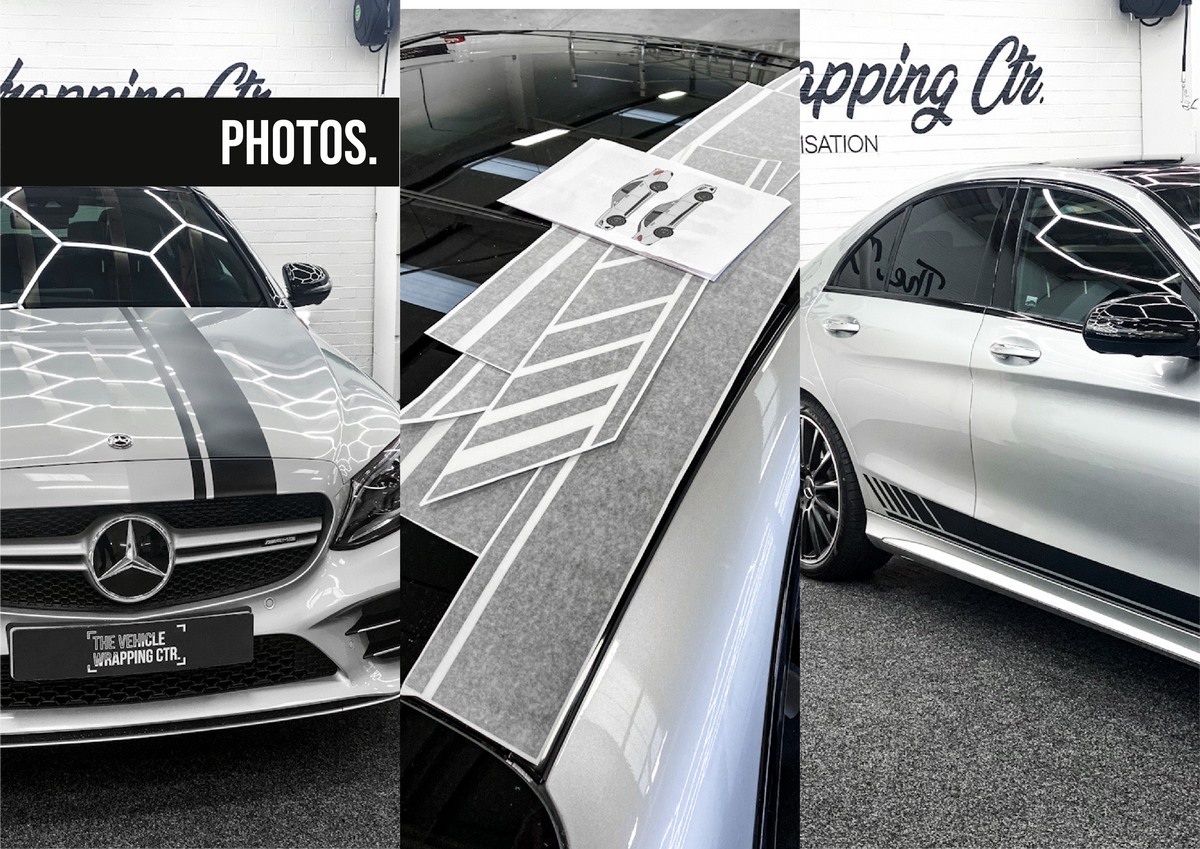 Edition 1 AMG Vinyl Decal Stripe Kit - The Vinyl Wrapping Co. – WRPD INC.